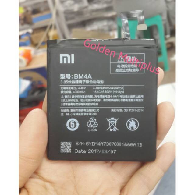 Jual Batre Baterai Xiaomi Redmi PRO BM4A Batterai Battery Bateri Batt ...