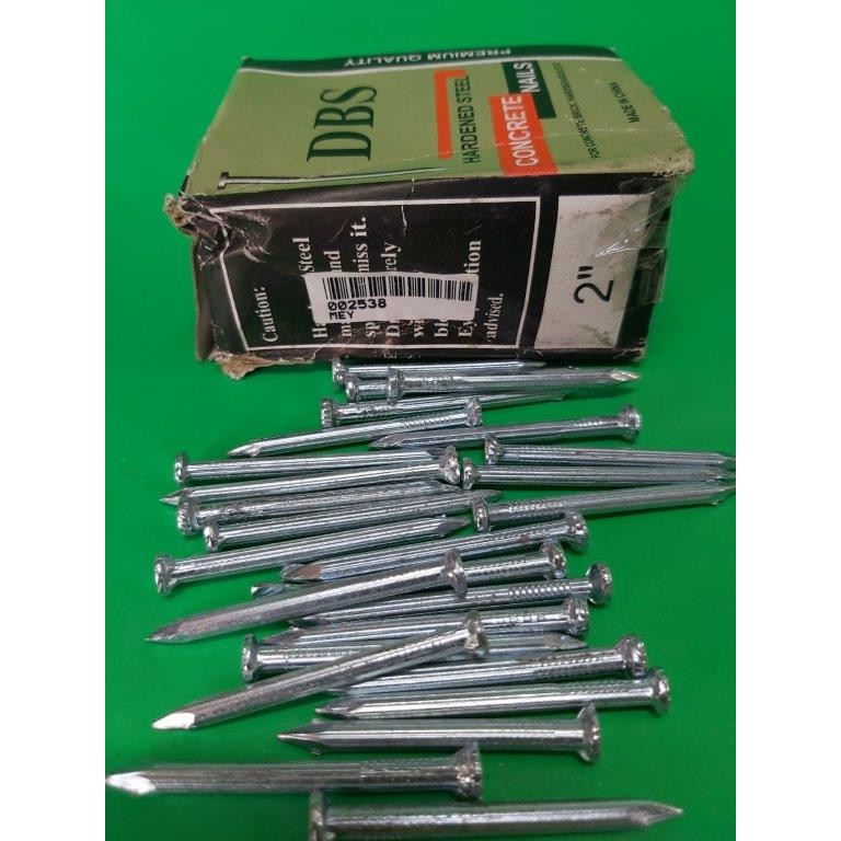 Jual Paku Beton 2 inchi Galvanis Paku Beton 2 Inch 5cm | Shopee Indonesia