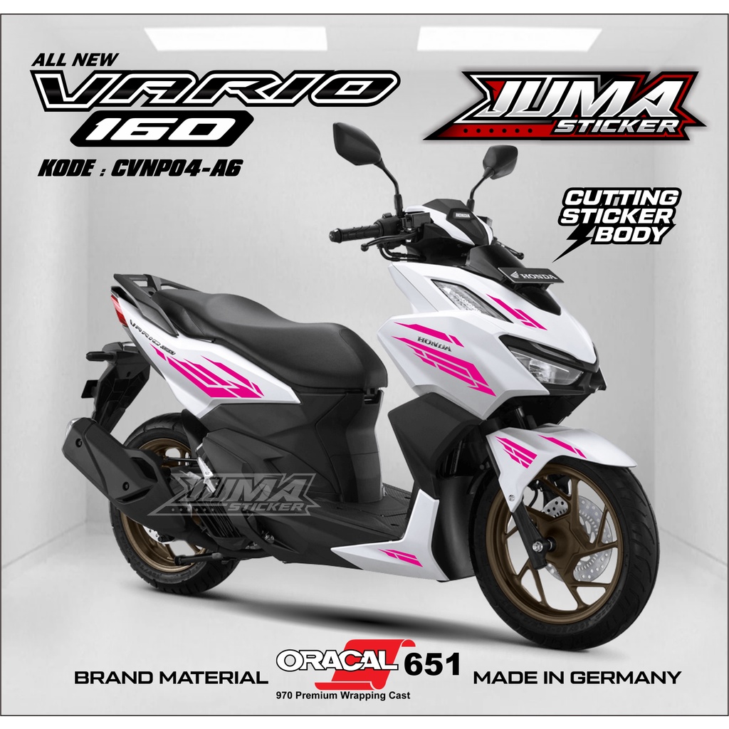 Jual Sticker ALL NEW VARIO 160 - Striping Honda VARIO 160 - Cutting Sticker Aksesoris Motor ...
