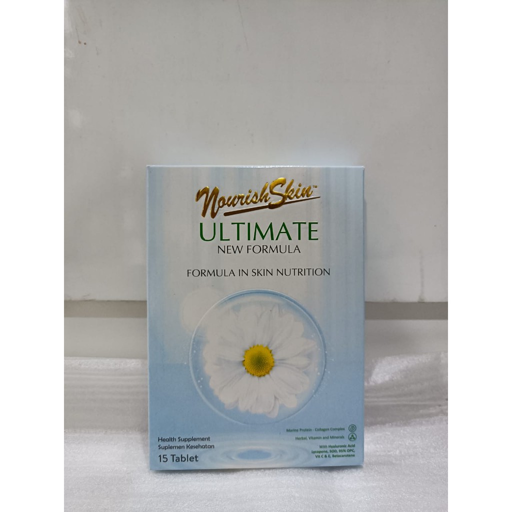 Jual Nourish Skin Ultimate New Formula 15 /30 Tab | Shopee Indonesia
