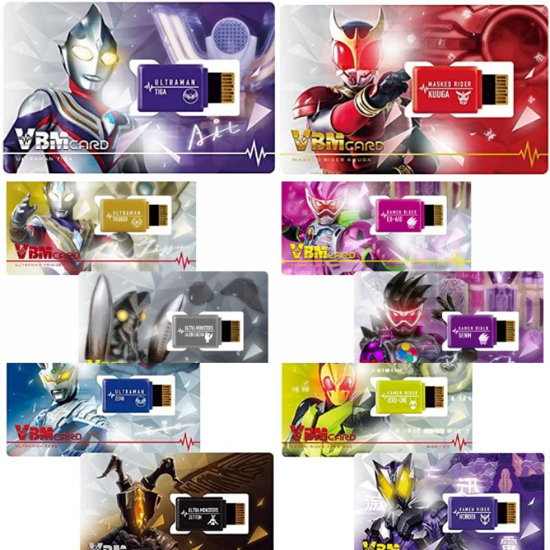Jual BANDAI VBM Card Kamen Rider & Ultraman | Shopee Indonesia