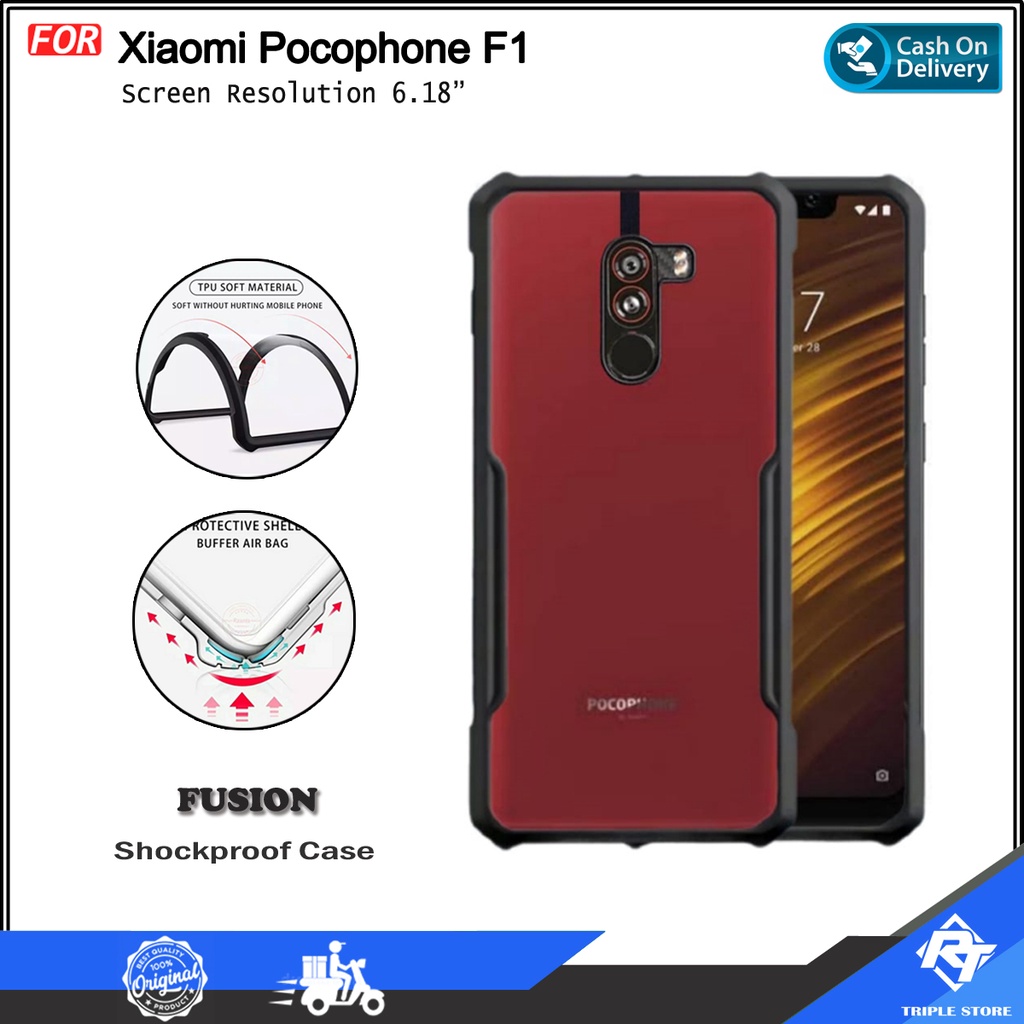 Jual Case Xiaomi Pocophone F1 Poco M3 Poco C3 Soft Hard TPU HD ...