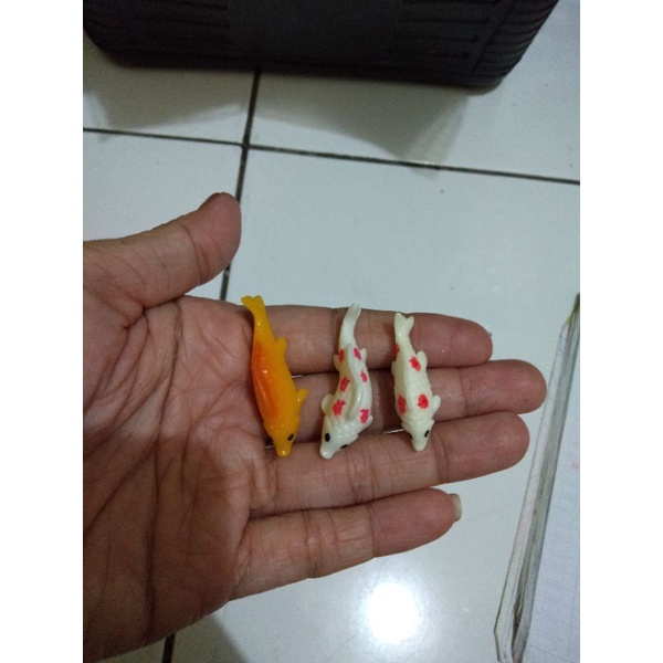 Jual Miniatur Ikan Mas Koi Miniatur Ikan Koi 3pc | Shopee Indonesia
