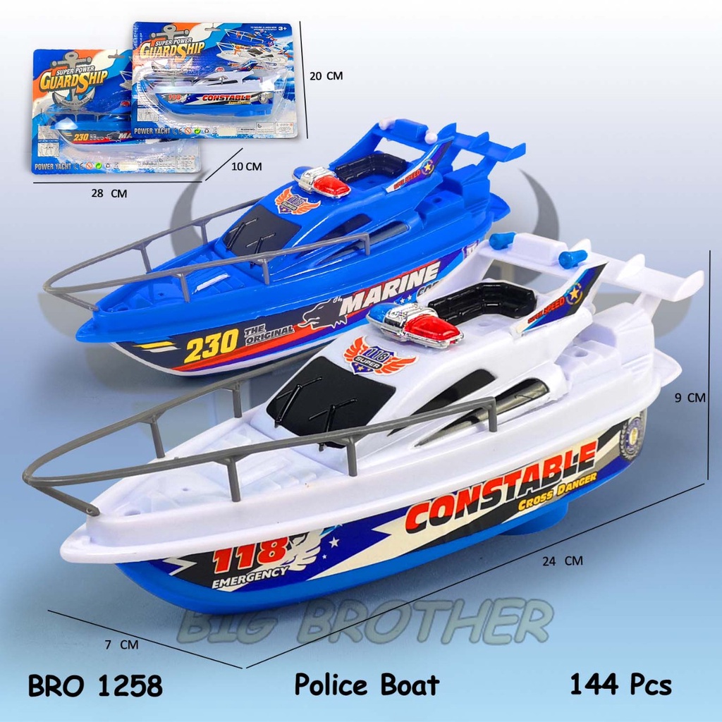 Jual PROMO BRO1257 BRO1258 Mainan Anak Perahu Kapal Laut Speed Boat ...