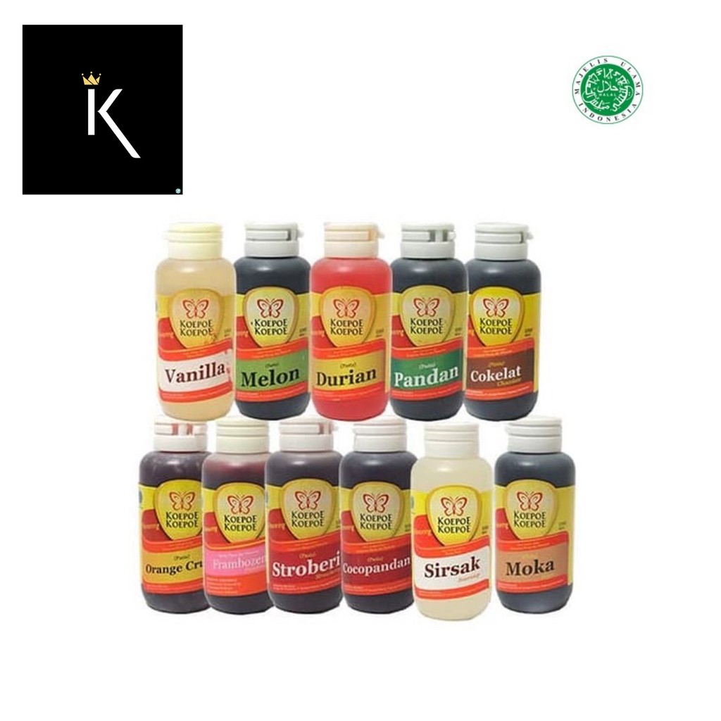 Jual PERISA MAKANAN / PASTA MERK KOEPOE / KUPU / KOPOE KEMASAN BOTOL 60 ...