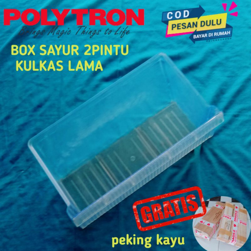 Jual RAK BOX SAYUR DAN BUAH KULKAS POLYTRON TYPE LAMA SEKALI | Shopee ...