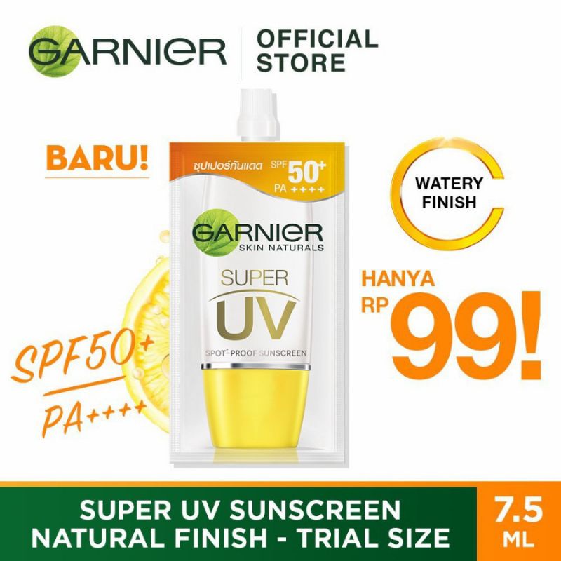 Jual GARNIER Light Complete Super UV spot proof Sunscreen SPF50/PA ...
