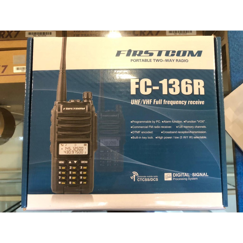 Jual Radio HT Firstcom FC 136 R 128channel VHF/UHF | Shopee Indonesia