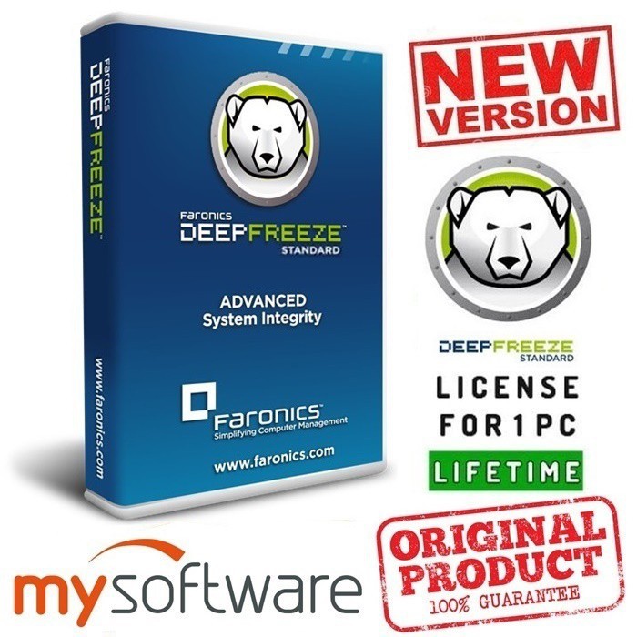 Jual Deep Freeze Standard License Original Activation Key | Shopee ...