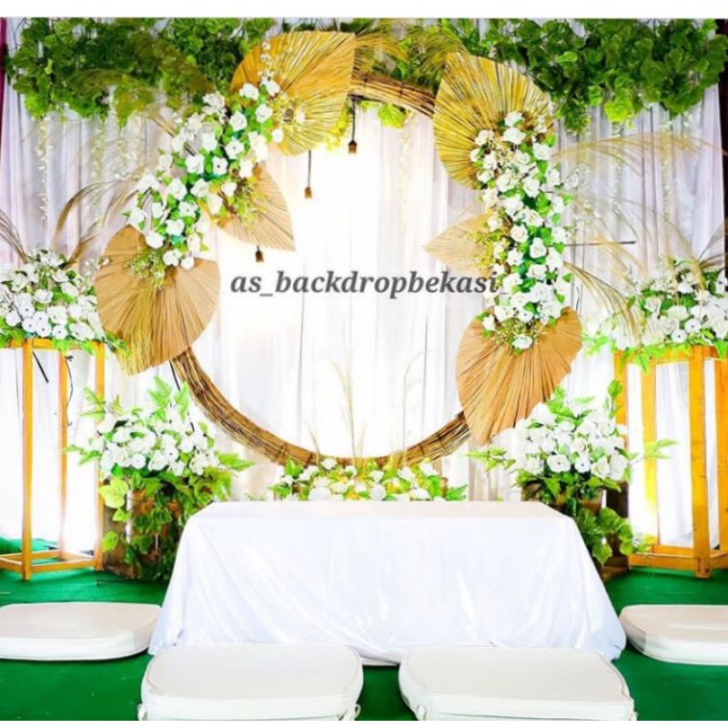 Jual BACKDROP AKAD NIKAH | Shopee Indonesia
