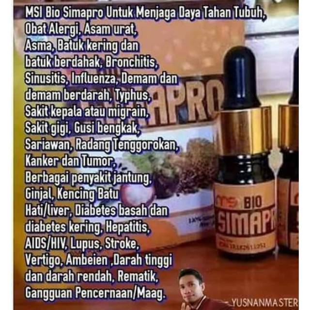 Jual Bio simapro msi 2 btl | Shopee Indonesia
