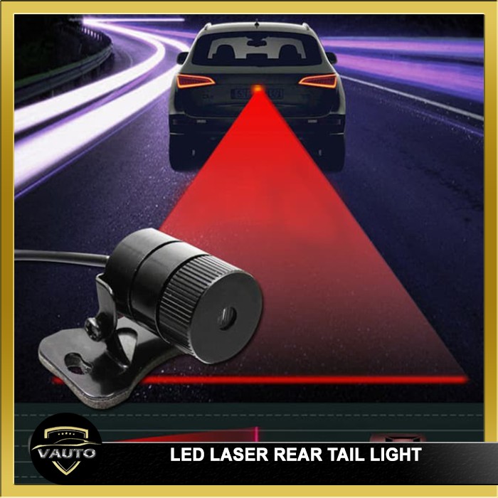 Jual LED Laser Rear Taillight Fog Light Red Safety ForLamp Car Warning ...