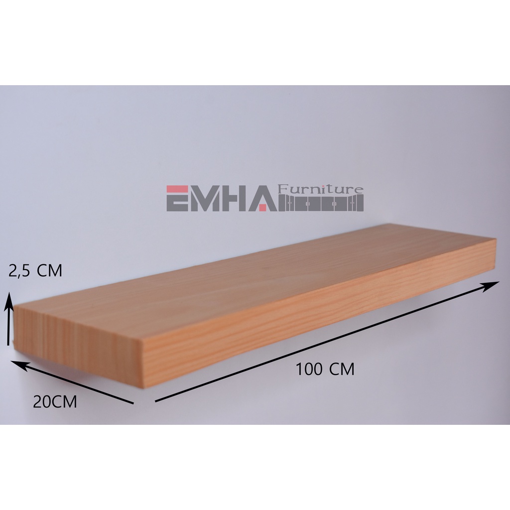 Jual RAK AMBALAN DINDING (P)100&80&60 x(L)20 x(T) 2,5&1,5 CM KUNING ...