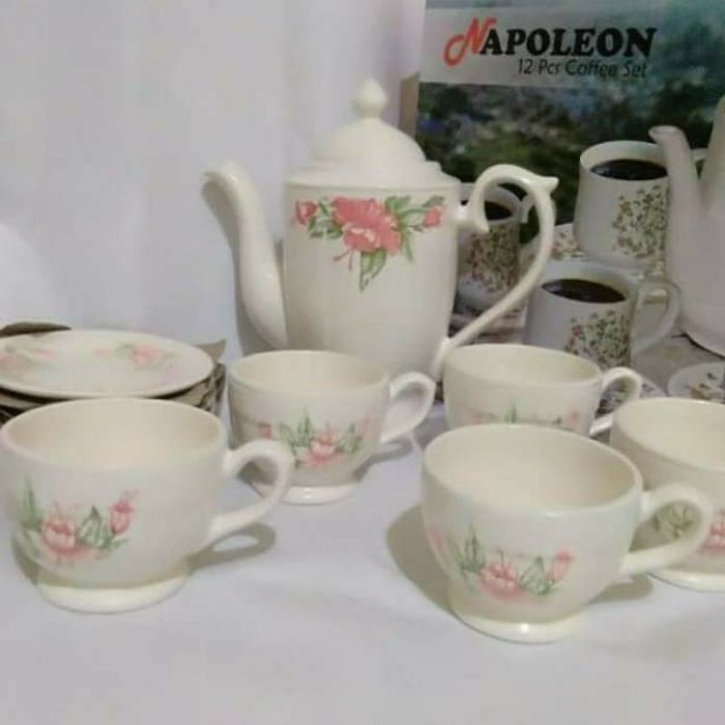 Jual Cangkir set / gelas set/tea set napoleon(ORI SNI) (GRATIS BUBLE ...