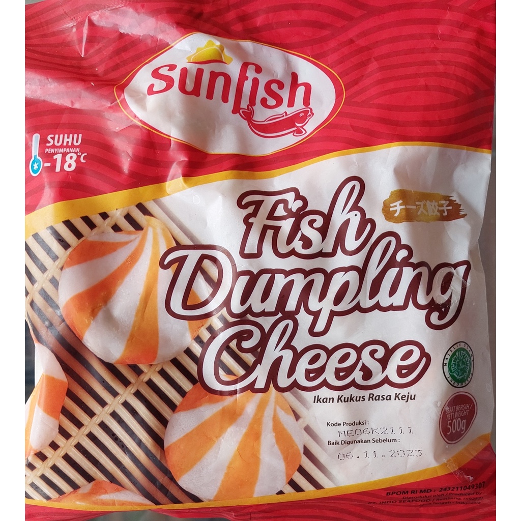 Jual SUNFISH DUMPLING CHEESE 500g | Shopee Indonesia