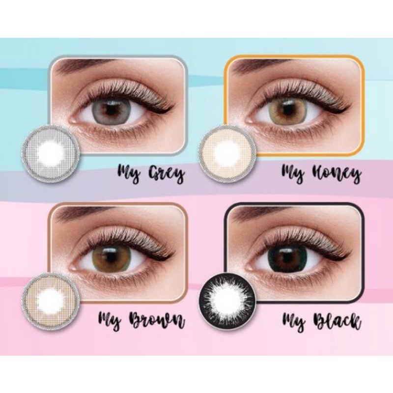 Jual [irusoftlens.id] Softlens Kode 34MCL Dia 15mm/Soflens My Colors ...