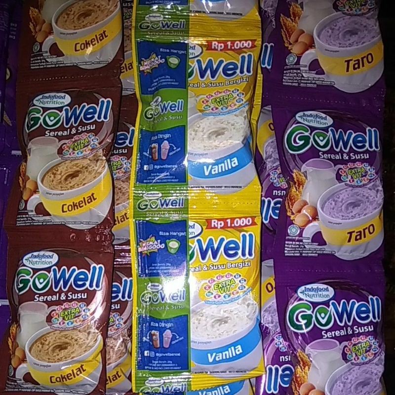 Jual goWell minuman sereal 10sachet | Shopee Indonesia