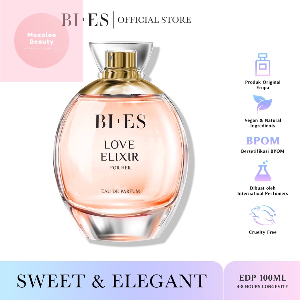Jual BIES Love Elixir Parfum Wanita - 100 ML EDP | Shopee Indonesia