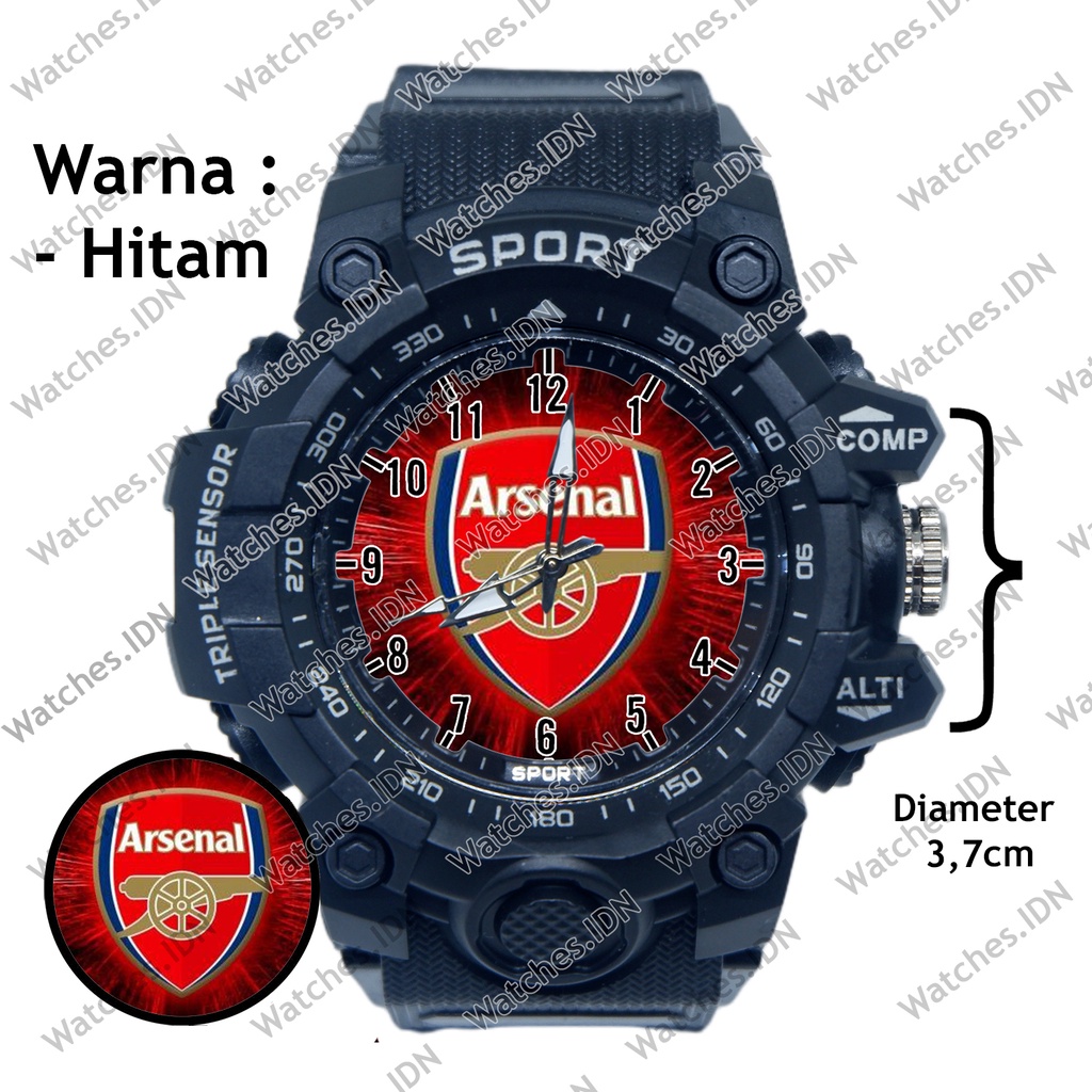 Jual Jam Tangan Sport Klub Bola Anti Air Model Terbaru | Shopee Indonesia