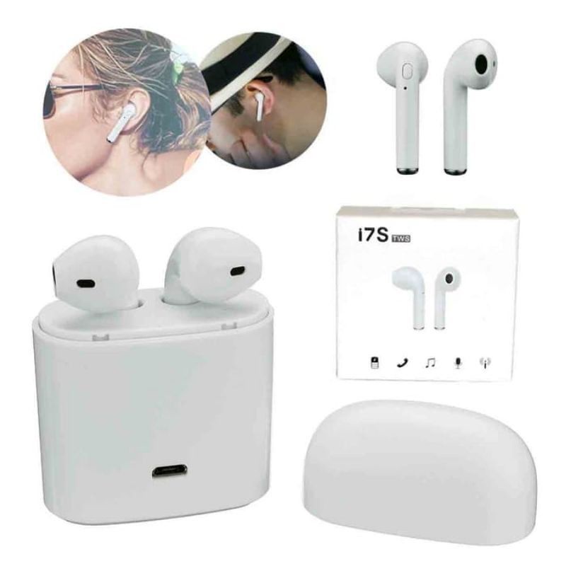 Jual [TOP] Hf Headset I7STWS True Wireless Stereo Headset i7s Bluetooth ...