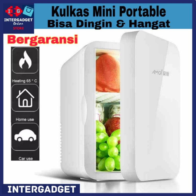 Jual Kulkas Skincare Mini Fridge Kulkas Freezer Portable 8L Kulkas Mini ...