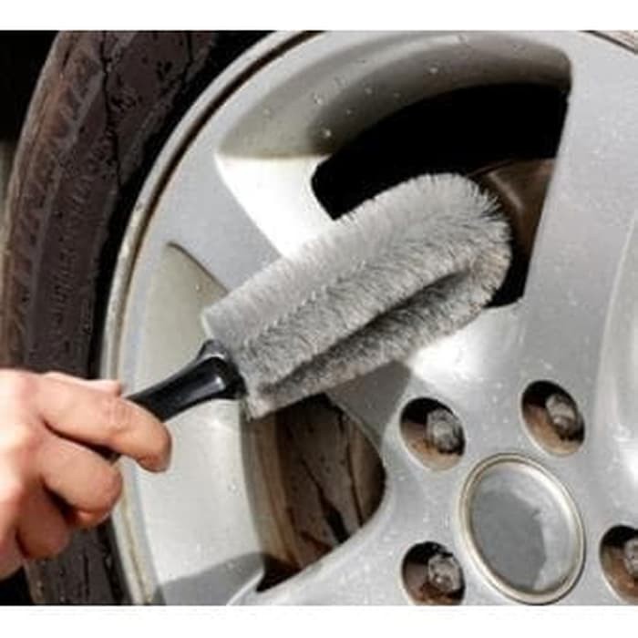 Jual Sikat Ban dan Roda Mobil Cuci Mobil / Motor Sikat Bulu Kaku Velg ...