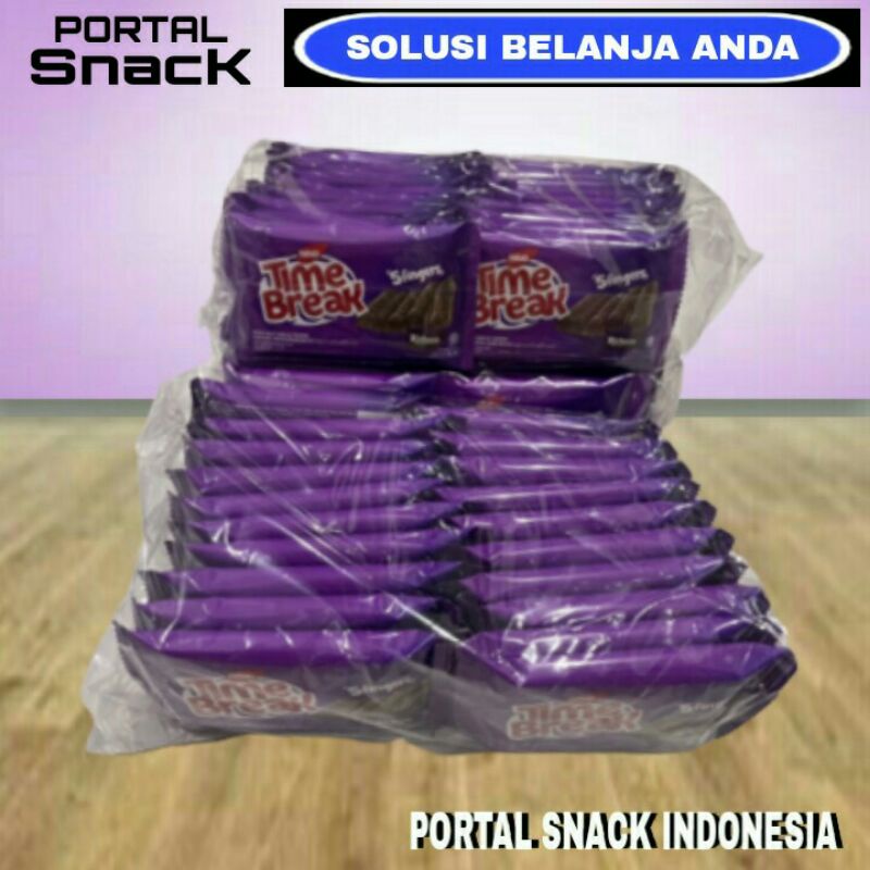 Jual TIME BREAK FINGERS Wafer Coklat 1 pack isi 20 pcs | Shopee Indonesia