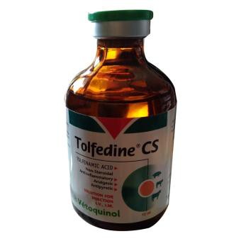 Jual TOLFEDINE CS isi 50ML - obat hewan golongan tolfenamic acid ...