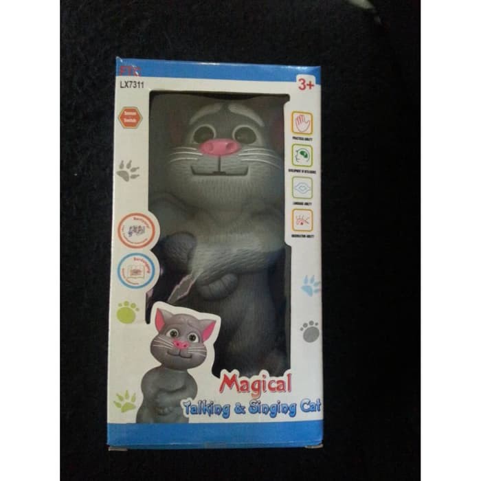 Jual Mainan Talking Tom Magical Talking&Singing Cat kecil | Shopee ...