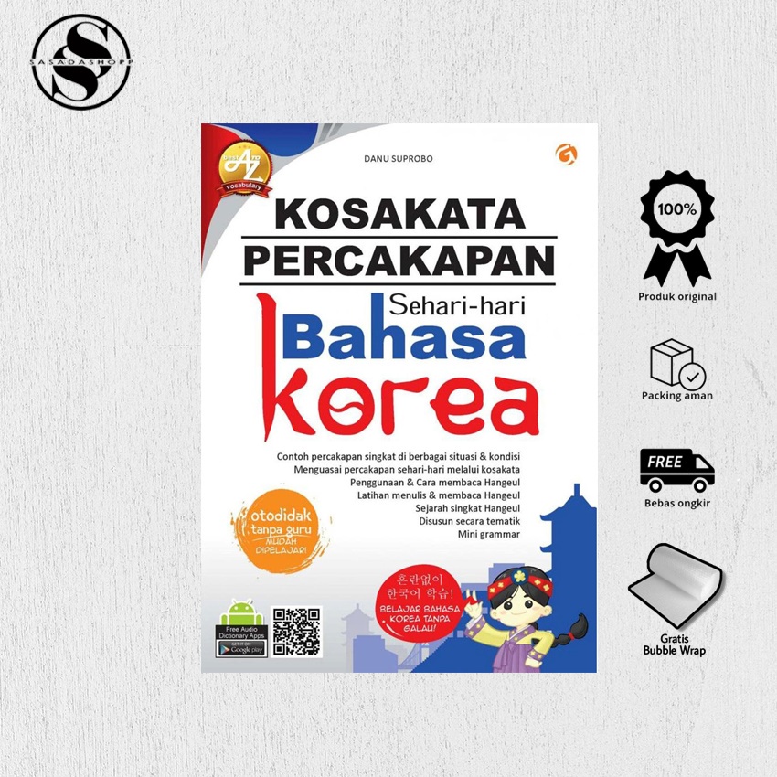 Jual KOSAKATA PERCAKAPAN SEHARI-HARI BAHASA KOREA | Shopee Indonesia