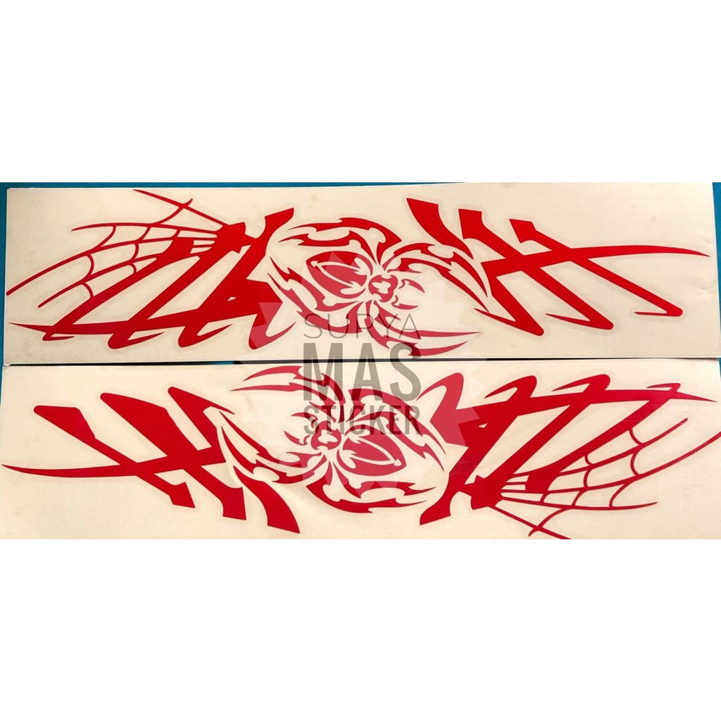 Jual stiker laba laba spider sticker motor mobil skotlet metalik ...