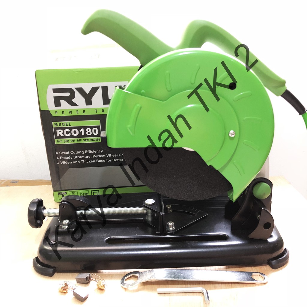 Jual Cut Off Mini RYU 7" Mesin Potong Besi Kayu Aluminium Kecil RCO180 ...