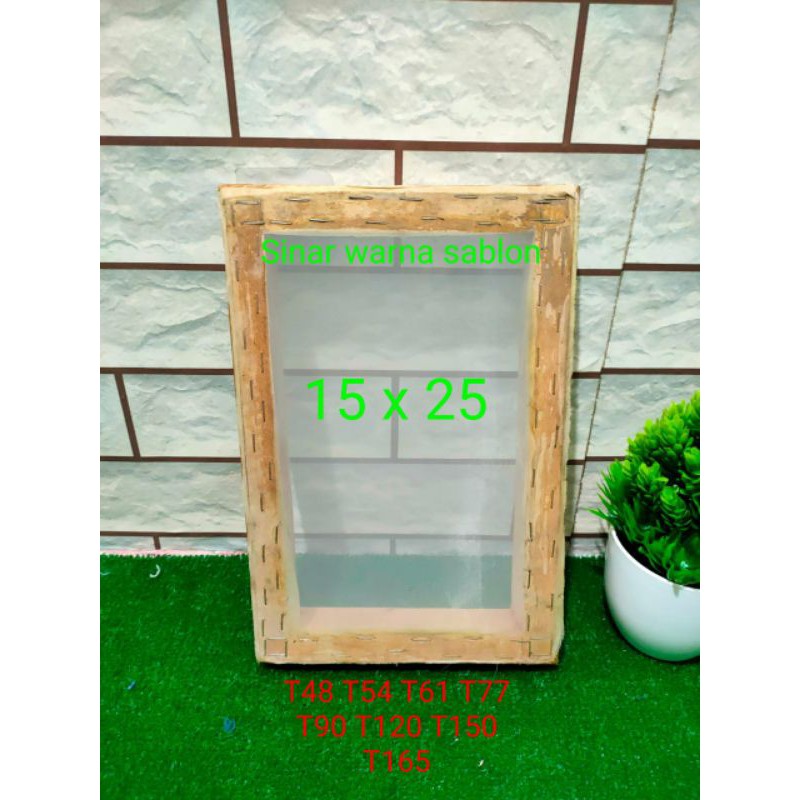 Jual Frame screen cetakan sablon 15 x 25 | Shopee Indonesia
