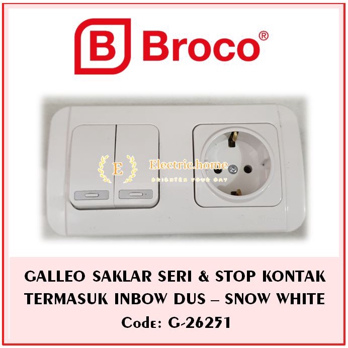 Jual Saklar Broco Terlengkap & Harga Terbaru Mei 2026 | Shopee Indonesia