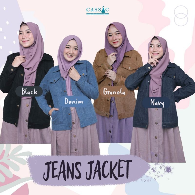 Jual JEANS JACKET by CASSIE LABELS | Shopee Indonesia