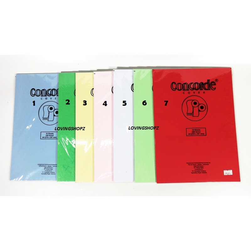 Jual Kertas Concorde A4 220gr/m2 | Shopee Indonesia