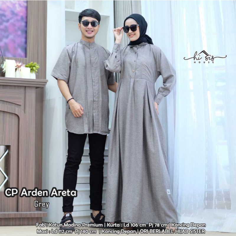 Jual COUPLE ARDEN ARETA ori by HIJAB SISTER | Shopee Indonesia