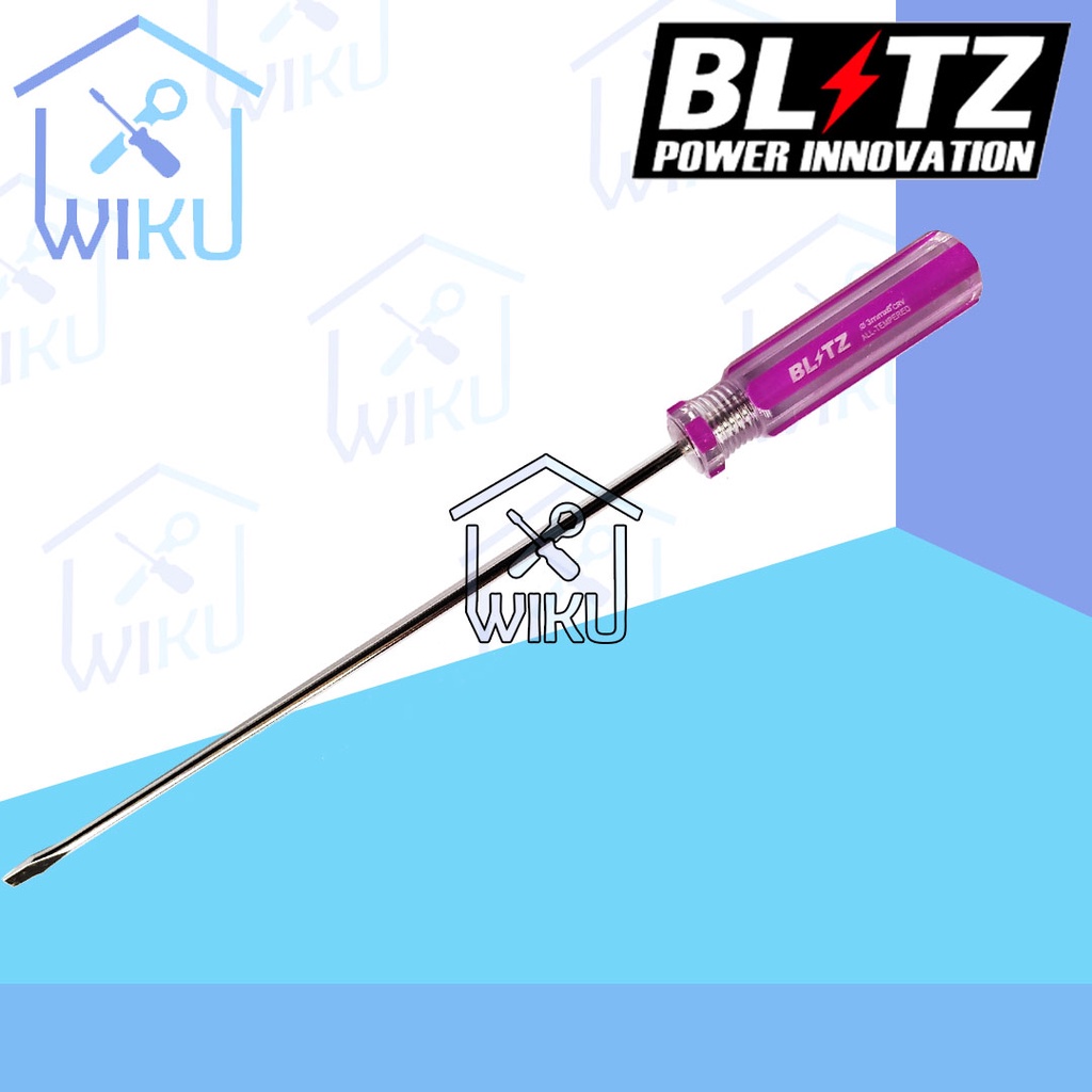 Jual BLITZ Obeng Setel Minus / Obeng Radio Negatif / Obeng Karburator 6 ...