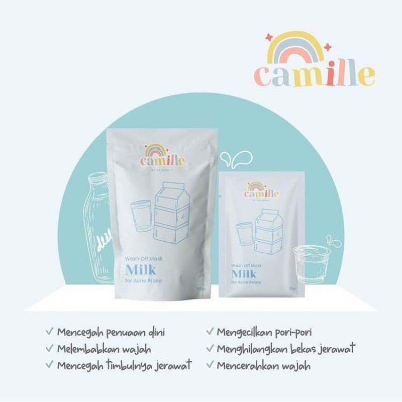 Jual MASKER CAMILLE MILK (RESELLER RESMI) | Shopee Indonesia