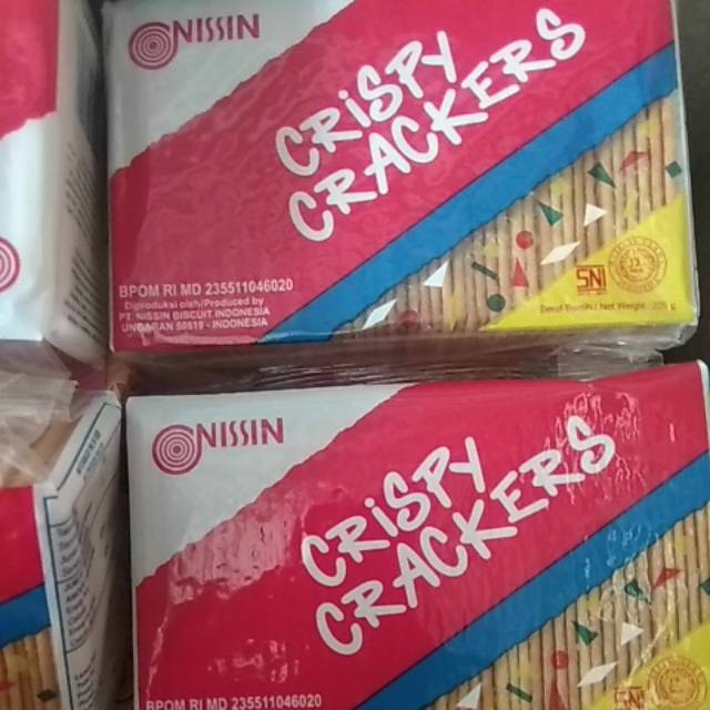 Jual biskuit nissin Crispy crackers 225gram | Shopee Indonesia