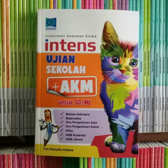 Jual BUKU SOAL INTENS UJIAN SEKOLAH + AKM SD/MI 2021 | Shopee Indonesia
