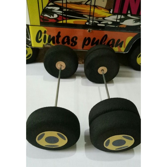 Jual Roda Miniatur Bus dan Truk Oleng(1:14 Dm5,4)(1:12 Dm5,8) | Shopee ...