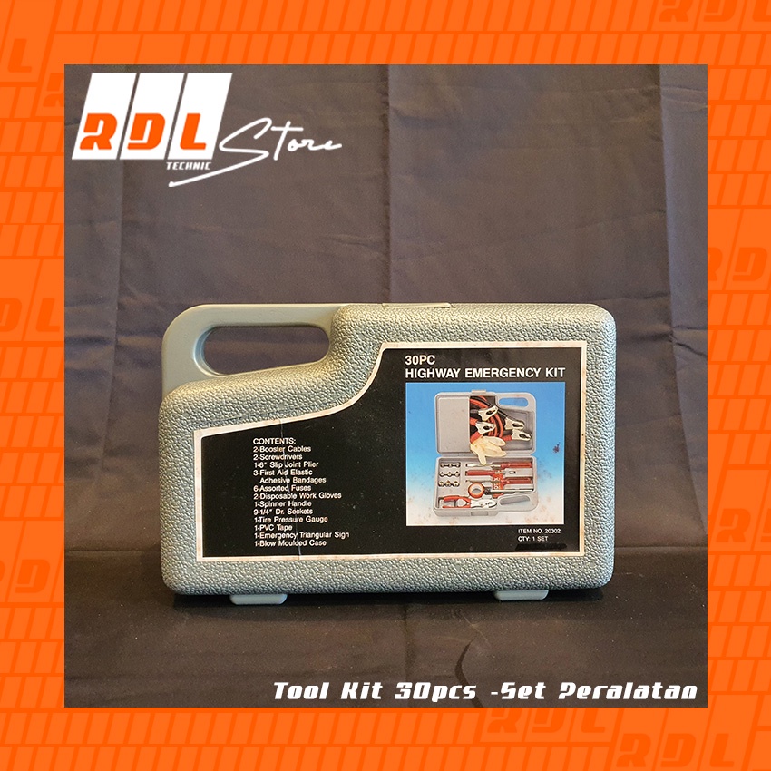 Jual Tool Kit 30pcs (Set Peralatan) | Shopee Indonesia