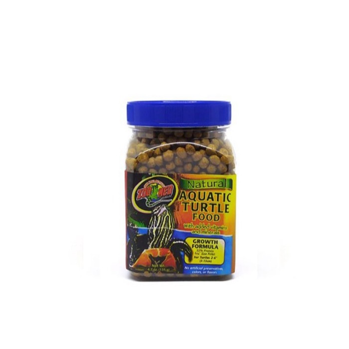 Jual ZOOMED ZOO MED AQUATIC TURTLE GROWTH FORMULA 135 GRAM MAKANAN KURA ...