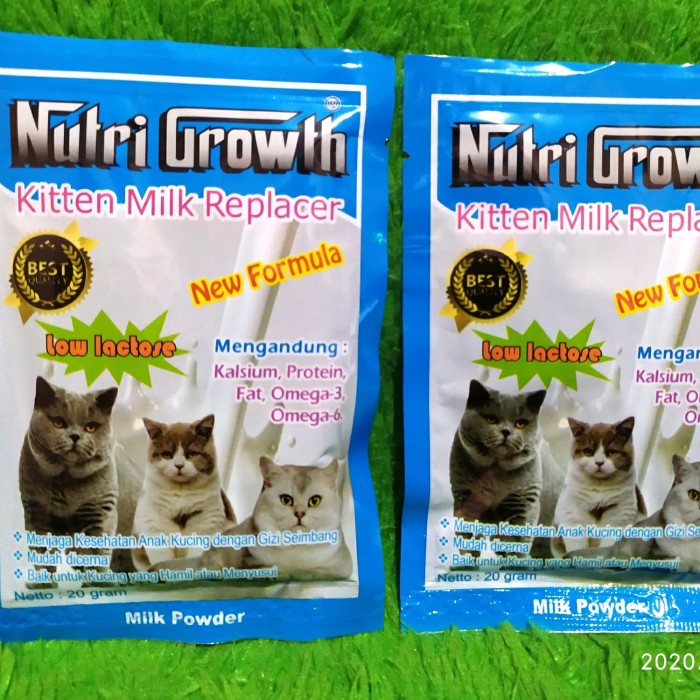 Jual Hewan-Susu- Susu Nutri Growth 1 Sachet Susu Anak Kucing Kitten ...
