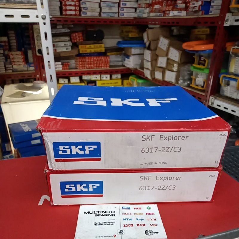 Jual Bearing 6317 ZZ C3 SKF ORIGINAL | Shopee Indonesia