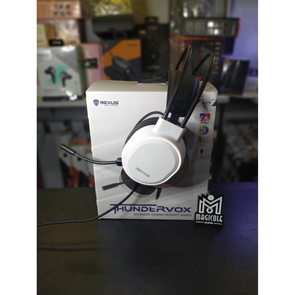 Jual Rexus Thundervox HX9 - Gaming Headset - Putih | Shopee Indonesia