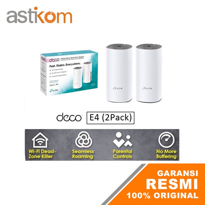 Jual Tp-link Deco E4 2 Pack AC1200 Whole Home Mesh Wifi System router ...