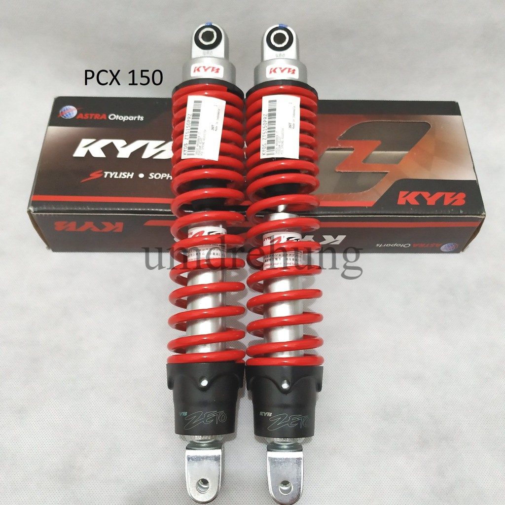 Jual KYB Kayaba Zeto Merah Shock Sok Sokbreker Honda PCX Spring Adjuster Bisa Disetel | Shopee ...