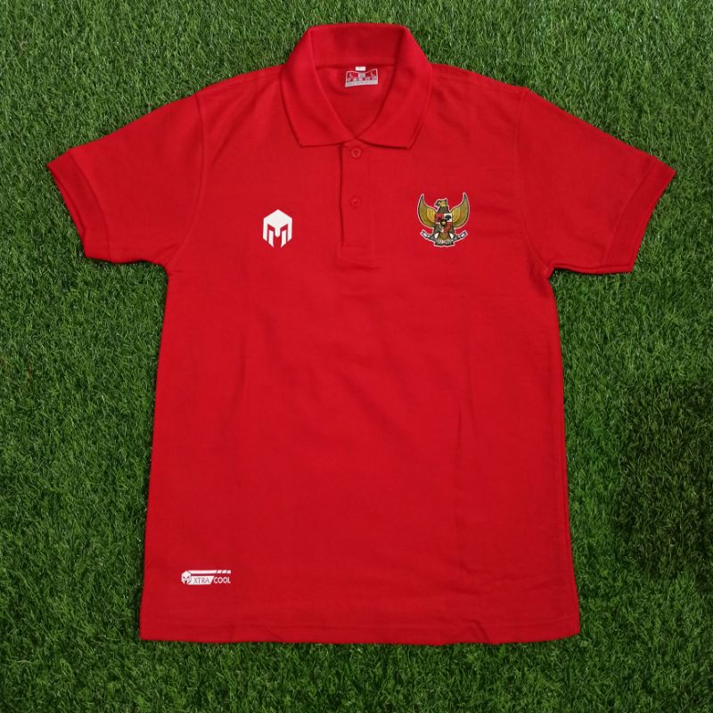 Jual JERSEY KRAH POLO MODEL OFFICIAL JERSEY TIMNAS INDONESIA 2021 2022 ...